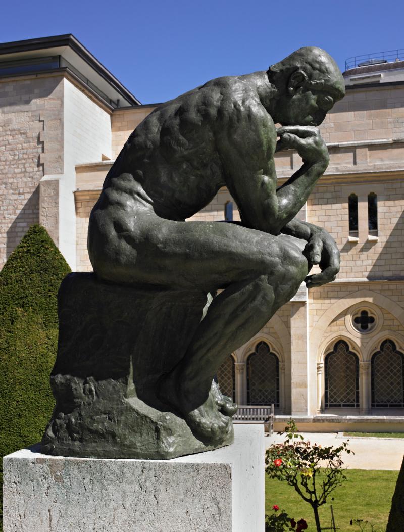 Day #339 The Thinker and Uncle Geoff – Petrina Binney – Author