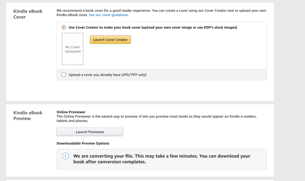 Writing Tip #25: Publishing Your eBook on Amazon, with Screenshots ...